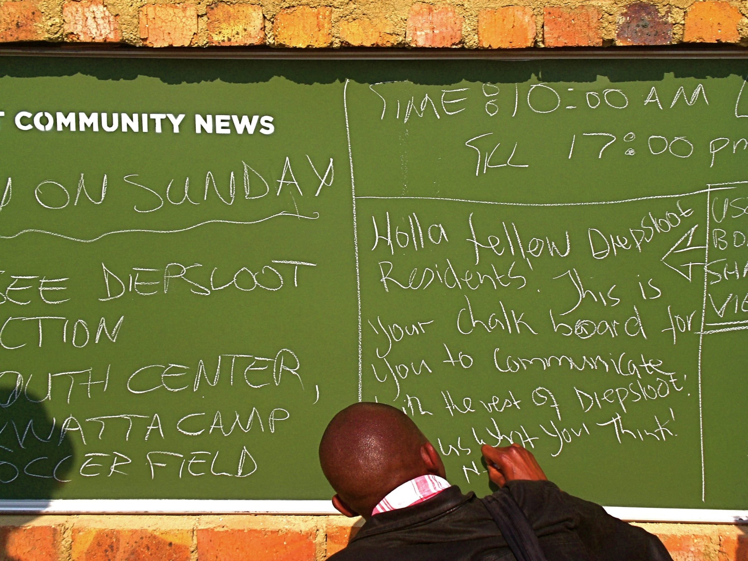 Community Chalkboards